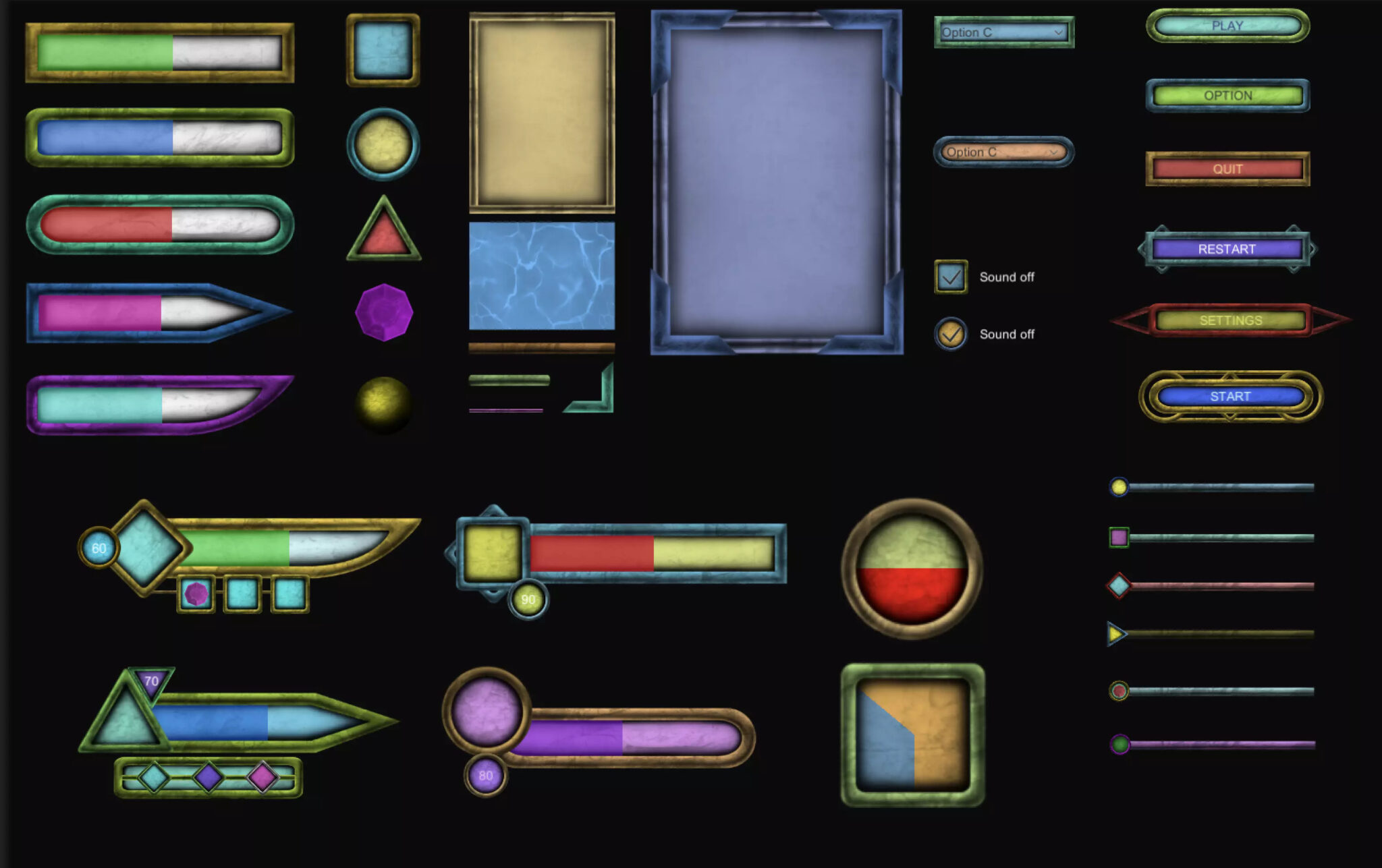 【Unity】無料＆有料GUIアセットおすすめ35選！！｜ラルトンブログ