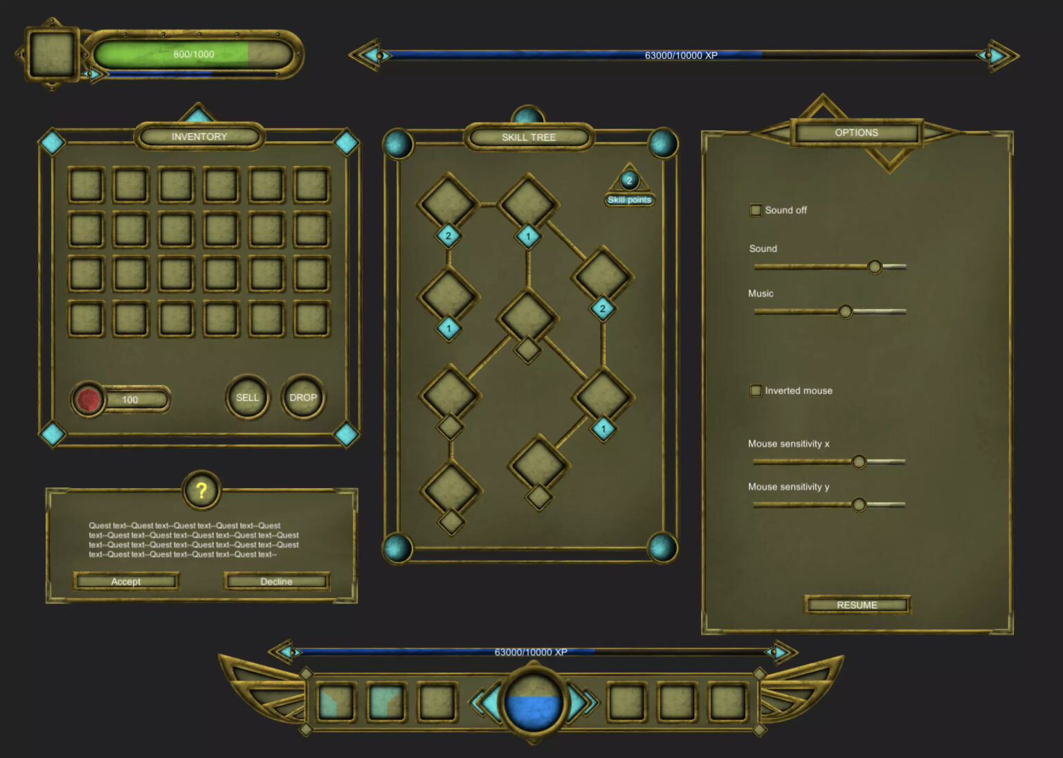 【Unity】無料＆有料GUIアセットおすすめ35選！！｜ラルトンブログ